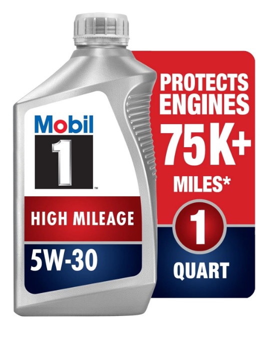 MOBIL 1 FS HIGH MILEAGE 5W30 6QTS-BOX - Hytecauto